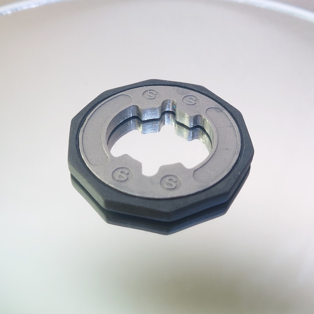 Beyblade CUSTOM Magnetic Weight Disk (rubber & Stainless Steel) - Etsy