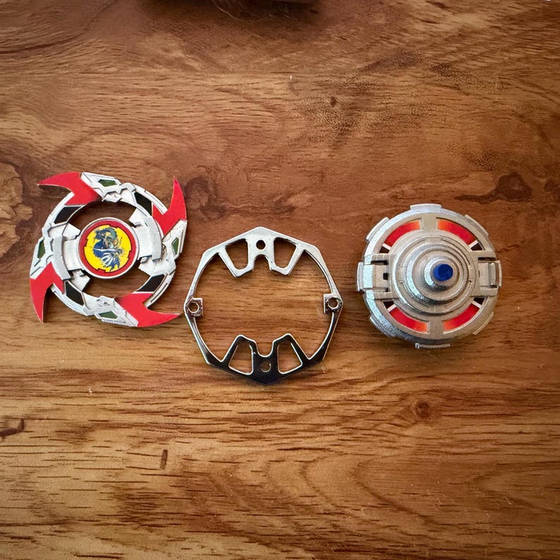 FULL METAL Beyblade Dragoon S ANIME Version (stainless Steel) - Etsy