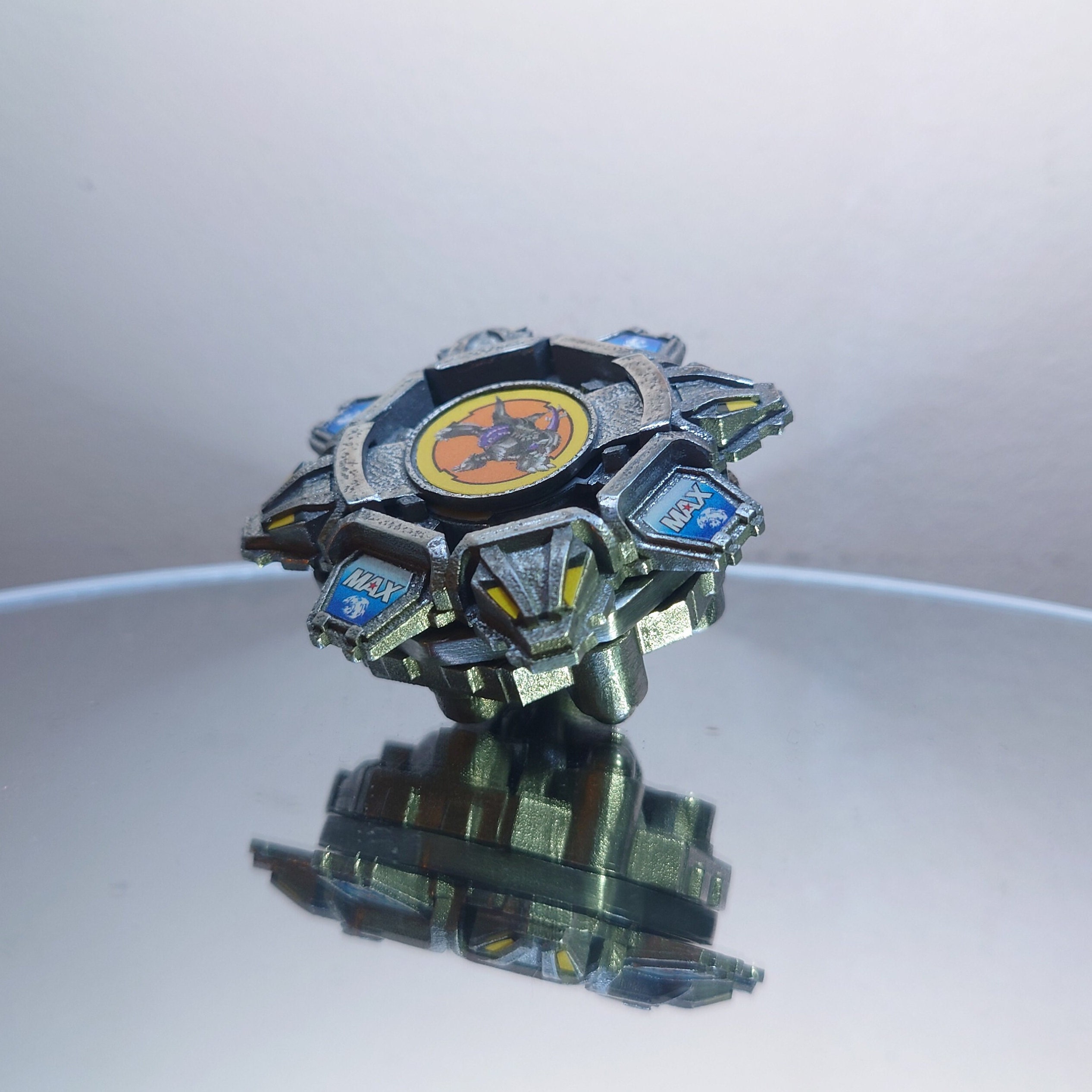FULL METAL Beyblade Draciel F stainless Steel - Etsy
