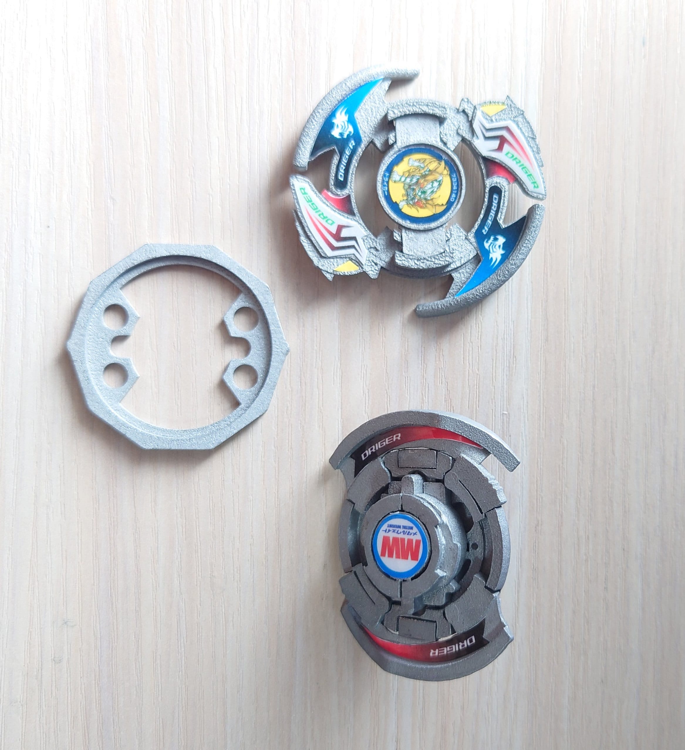 FULL METAL Beyblade Driger V2 stainless Steel - Etsy