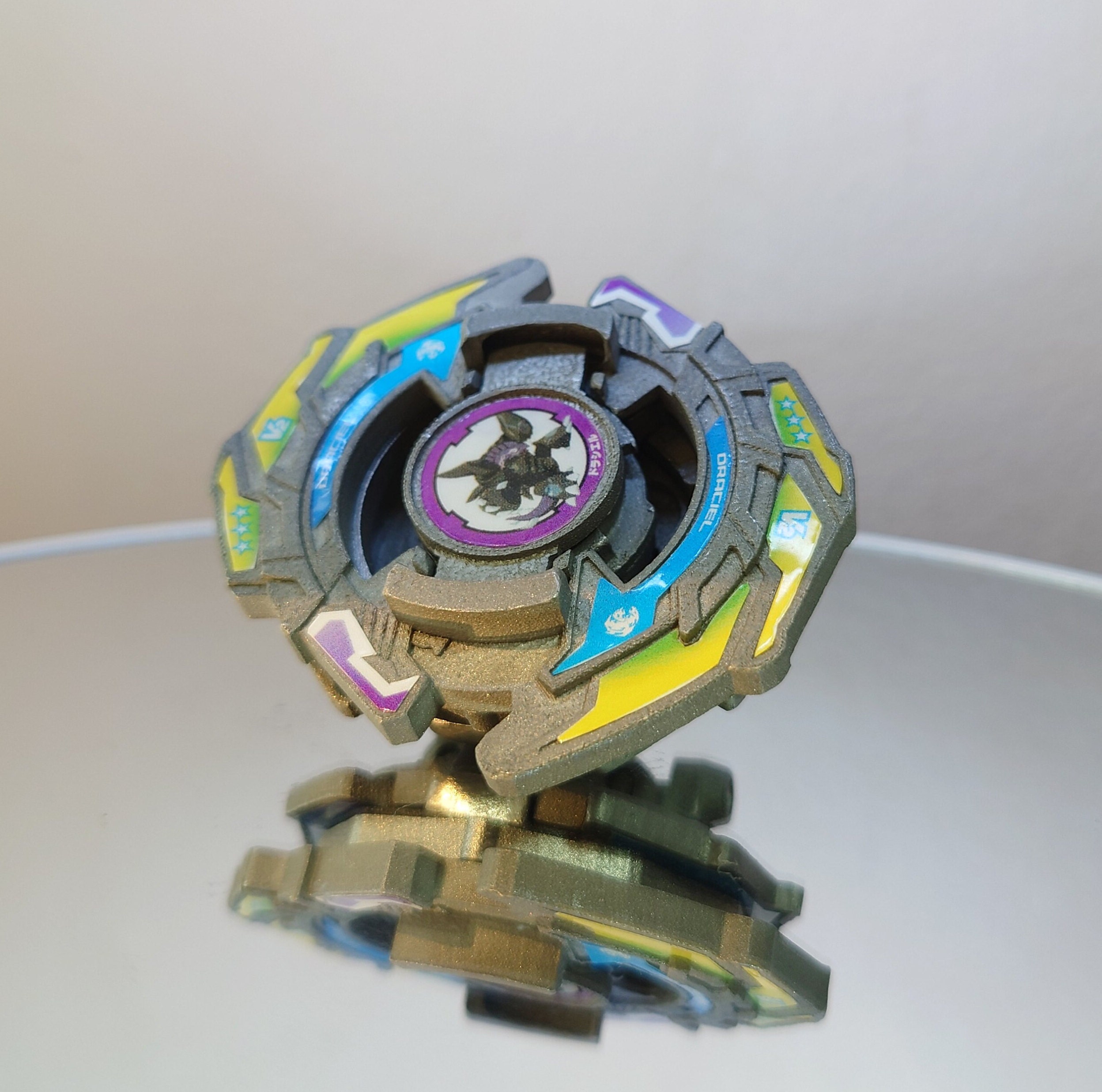 FULL METAL Beyblade Draciel V2 stainless Steel - Etsy