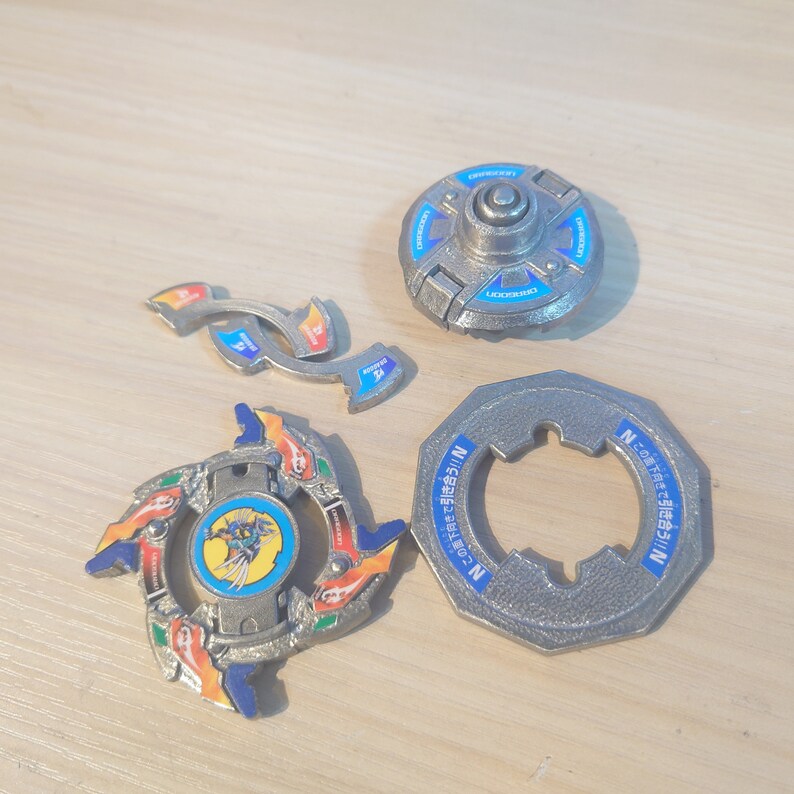 FULL METAL Beyblade Dragoon V2 stainless Steel - Etsy