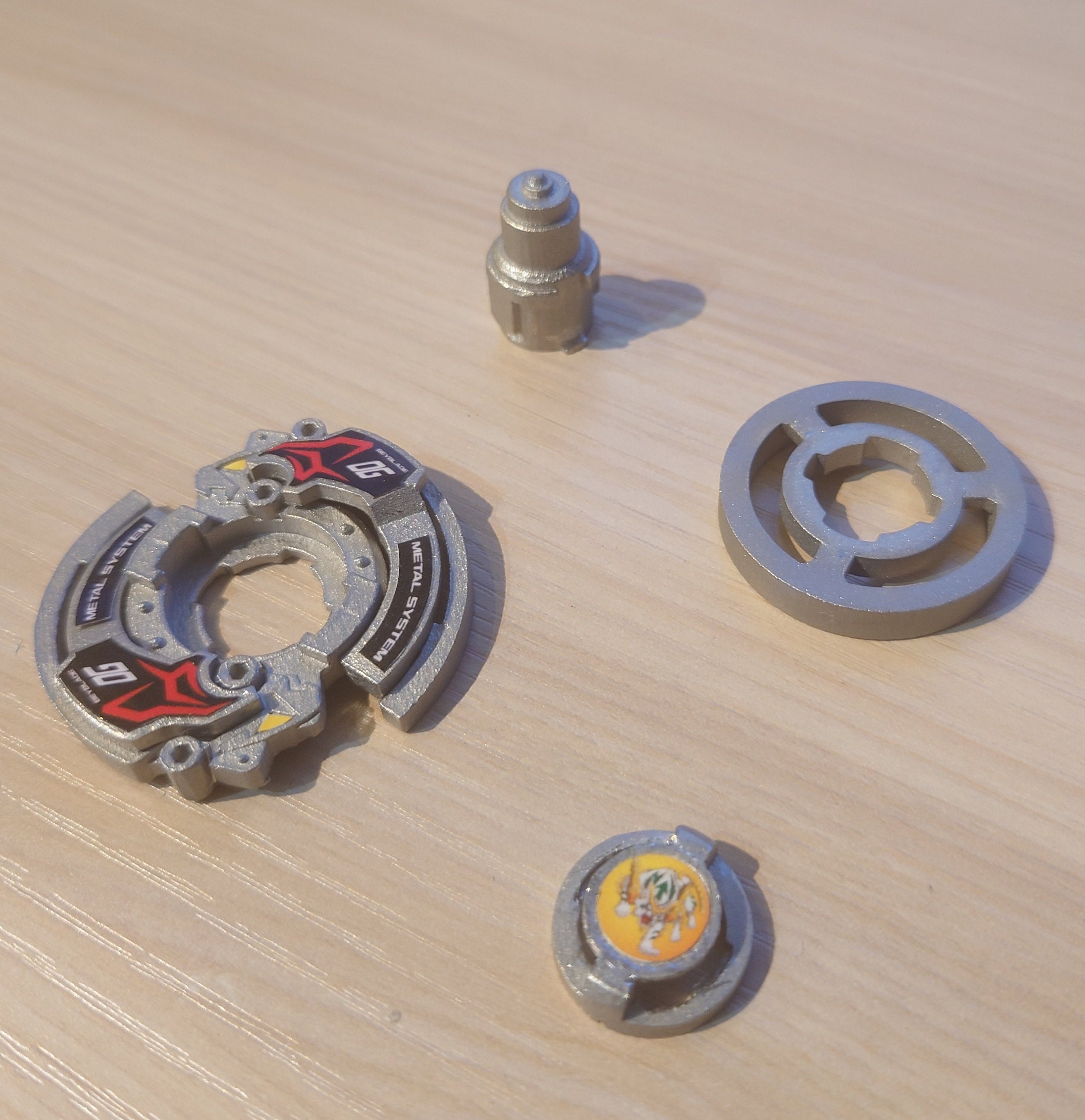 FULL METAL Beyblade Driger MS stainless Steel - Etsy