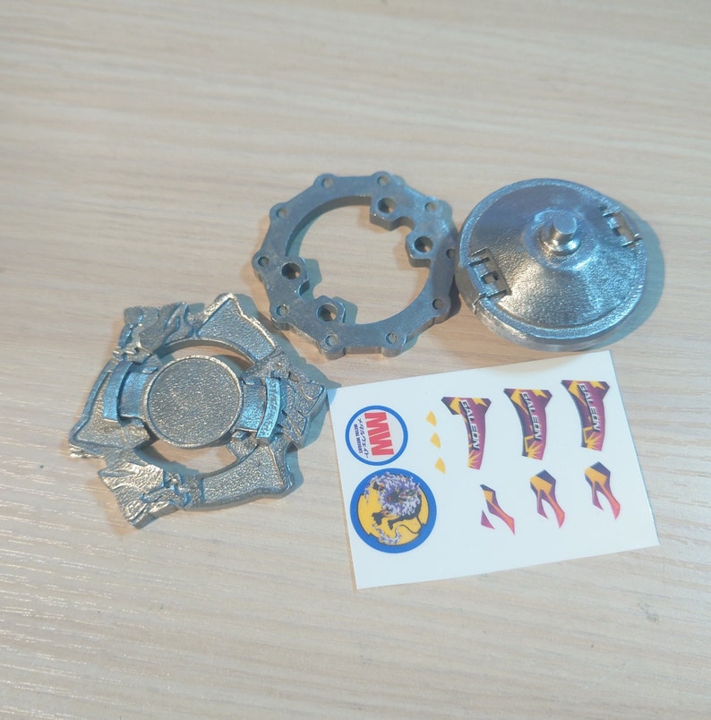 FULL METAL Beyblade Galeon 2 (stainless Steel) - Etsy