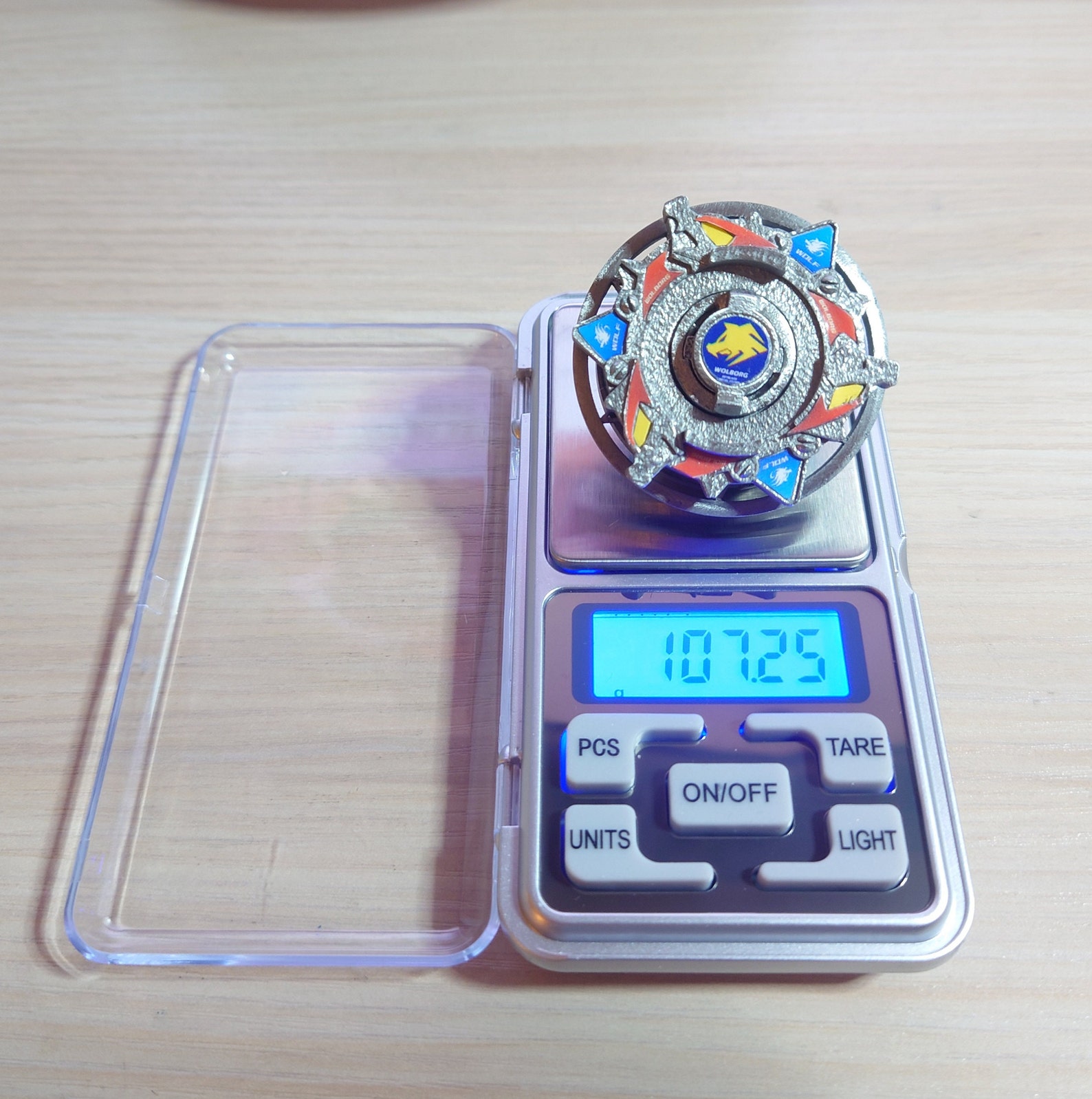 Beyblade FULL METAL Wolborg (6) MF - Custom (3D Printed) - Etsy