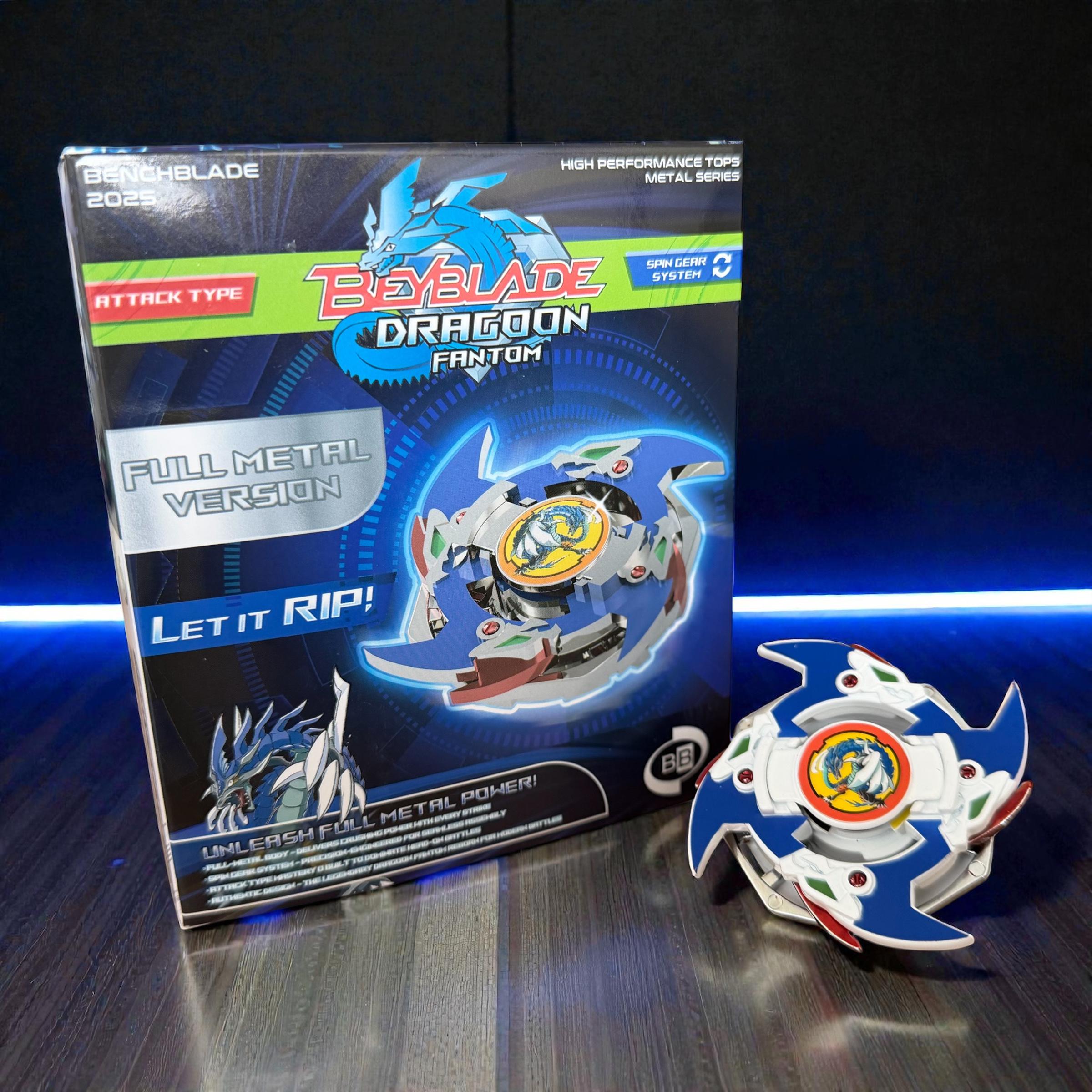 FULL METAL Beyblade Dragoon F ANIME Version (zinc + Nickel Plated) - Etsy