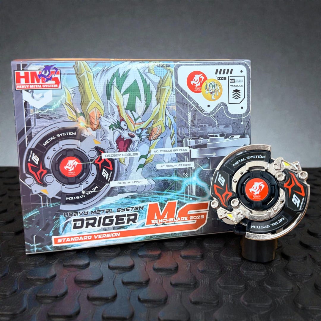 Beyblade Driger MS - HMS Repro (standard Version) - Etsy