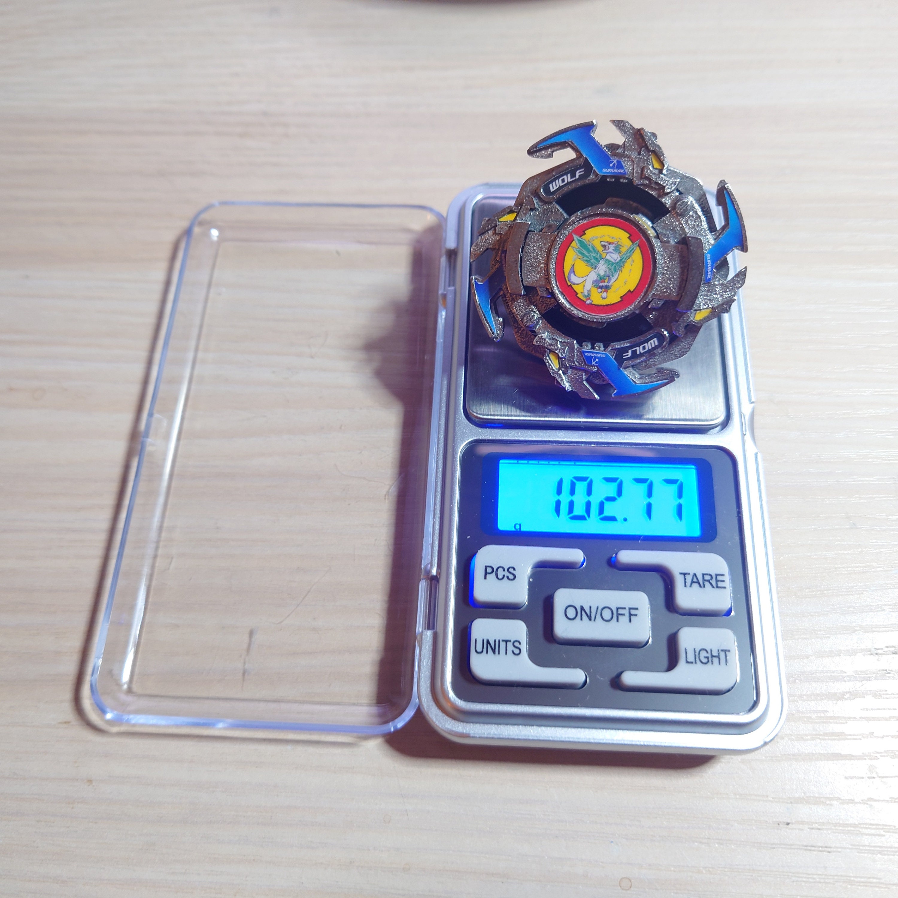 FULL METAL Beyblade Wolborg 1 stainless Steel - Etsy