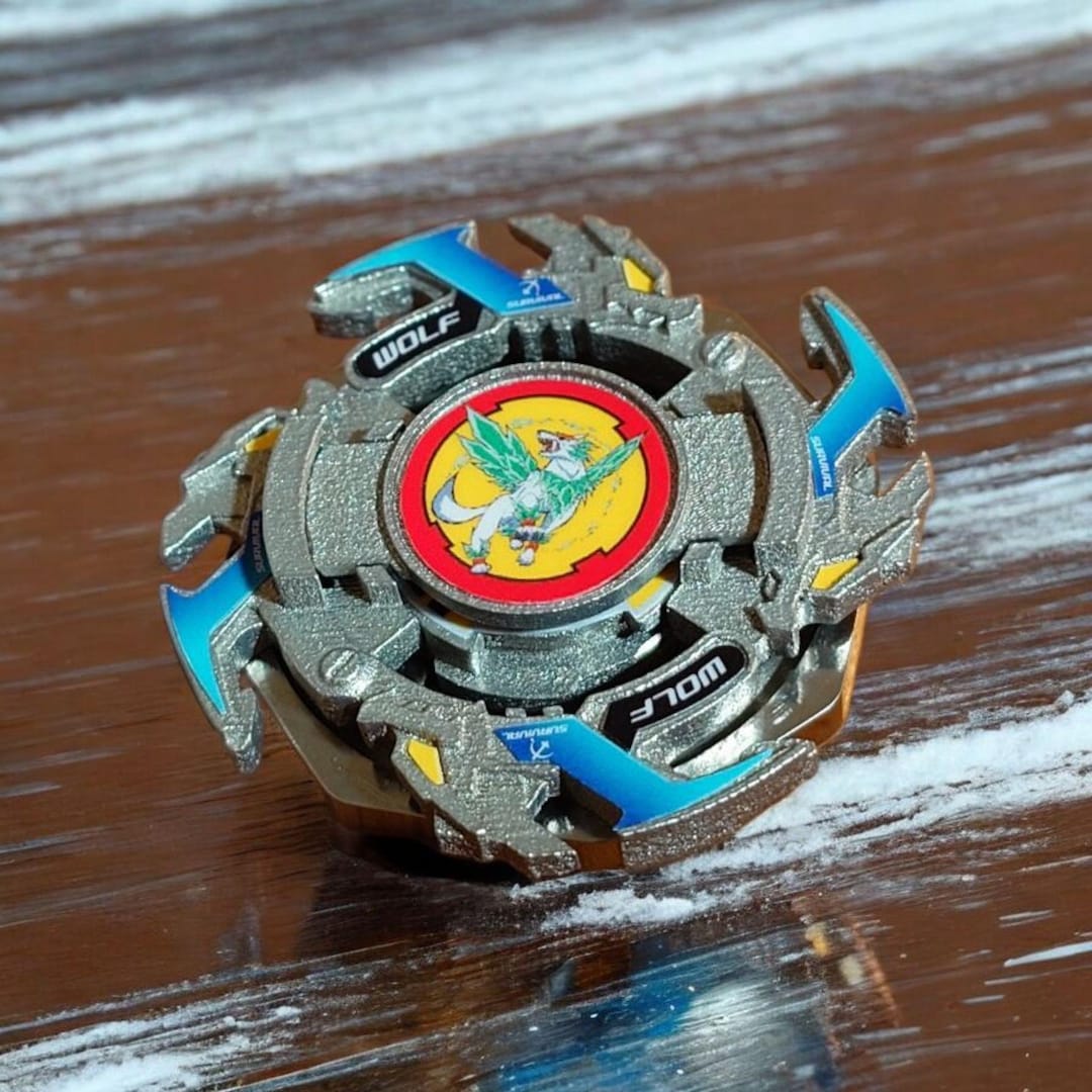 FULL METAL Beyblade Wolborg 1 (stainless Steel) - Etsy