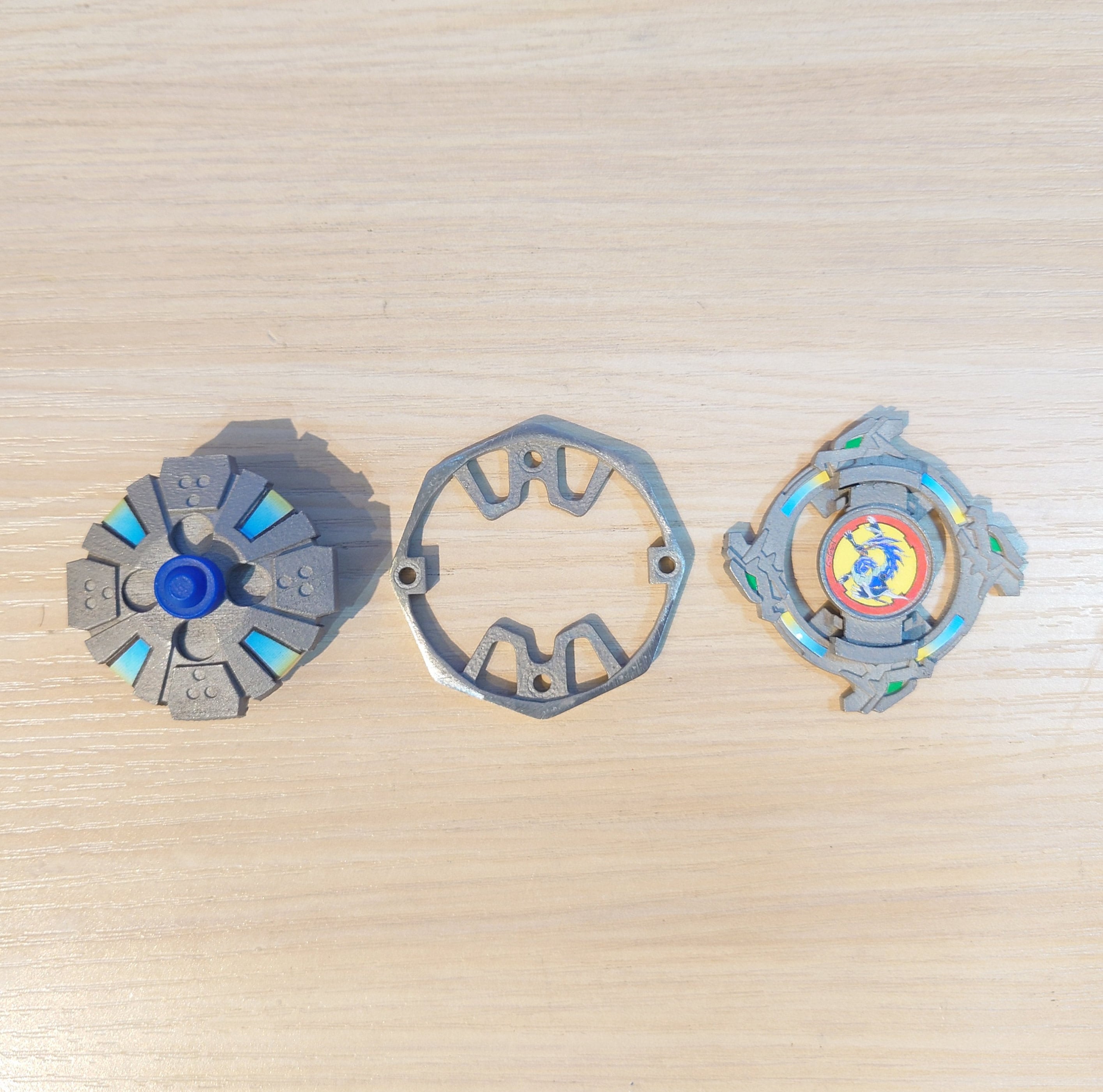 FULL METAL Beyblade Dragoon Grip Attacker stainless Steel - Etsy