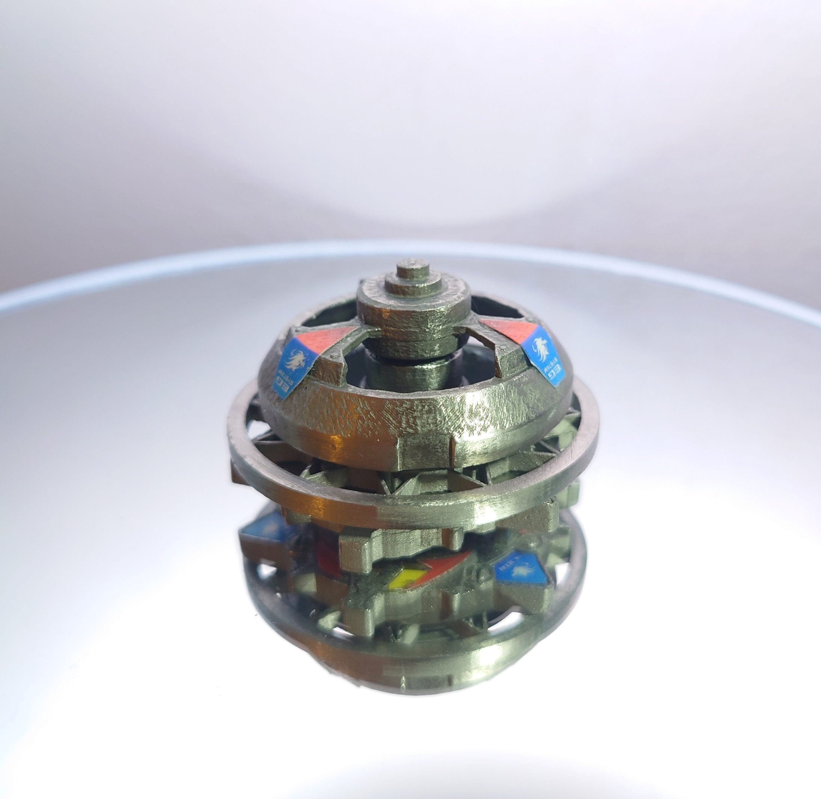 Beyblade FULL METAL Wolborg 6 MF Custom 3D Printed - Etsy