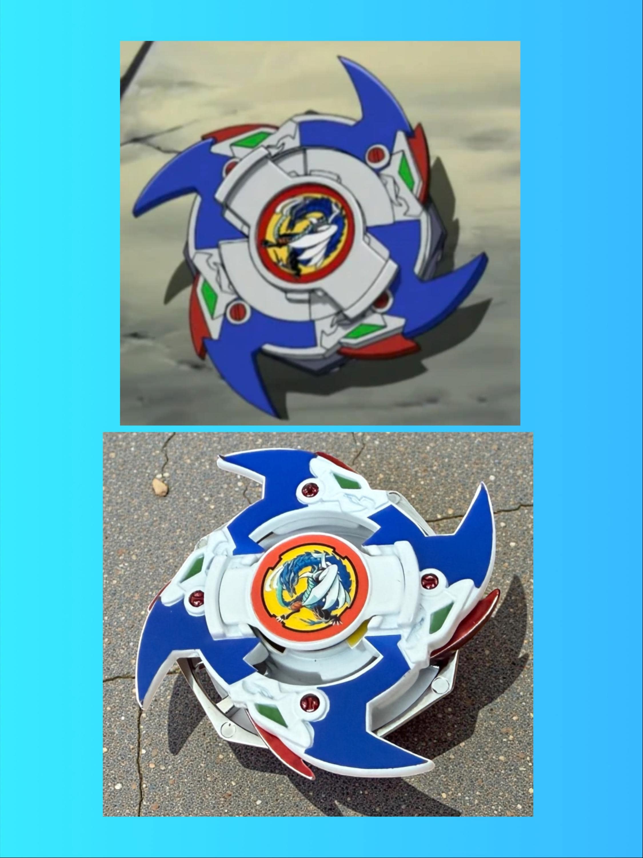 FULL METAL Beyblade Dragoon F ANIME Version (zinc + Nickel Plated) - Etsy