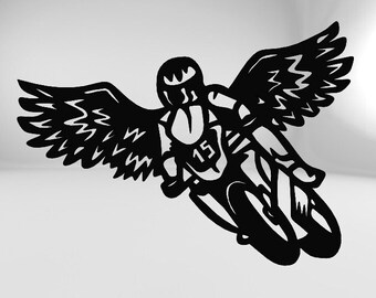 Plasma Dxf Files Motocross - Etsy