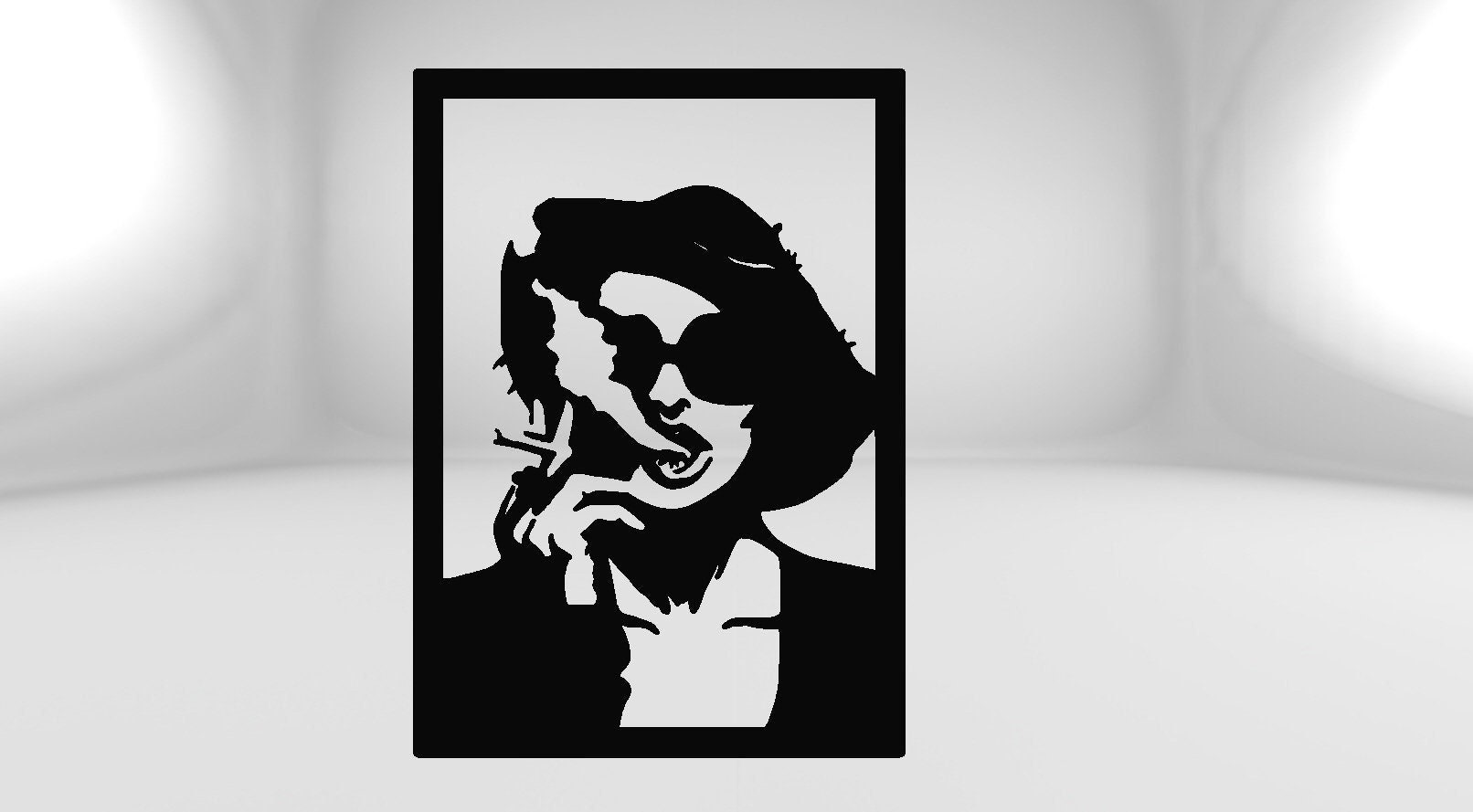 Marla Singer Stencil