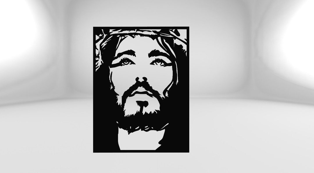 Jesus Dxf Svg Png Files Jesus Christ Dxf Laser Cut Files - Etsy Australia