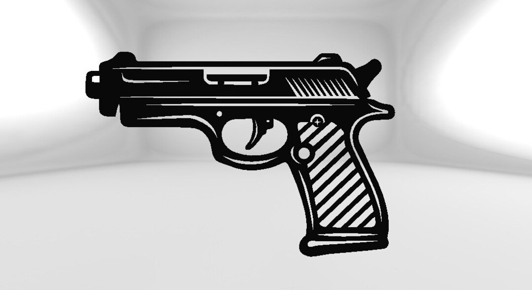 Gun Svg Dxf Png Files Gun Dxf Gun Svg Laser Cut - Etsy