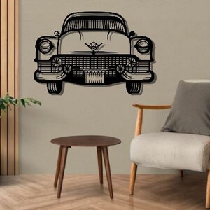 Cadillac Svg Dxf Png Files Retro Car Vintage Classic - Etsy