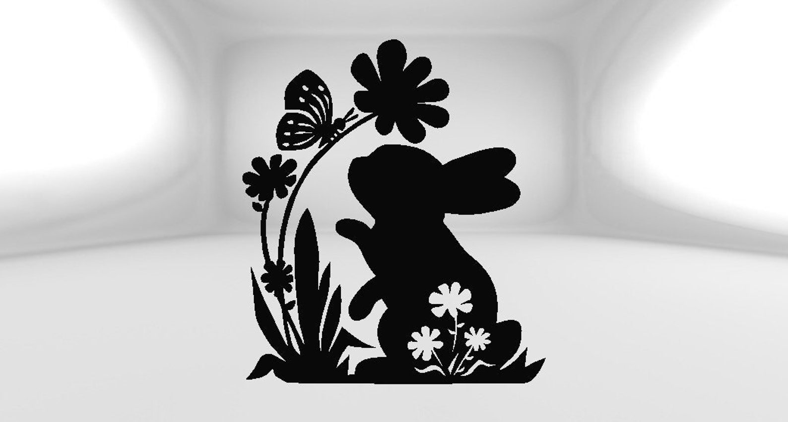 Osterhase Dxf Svg Png Dateien Laser cut Ostern - Etsy.de