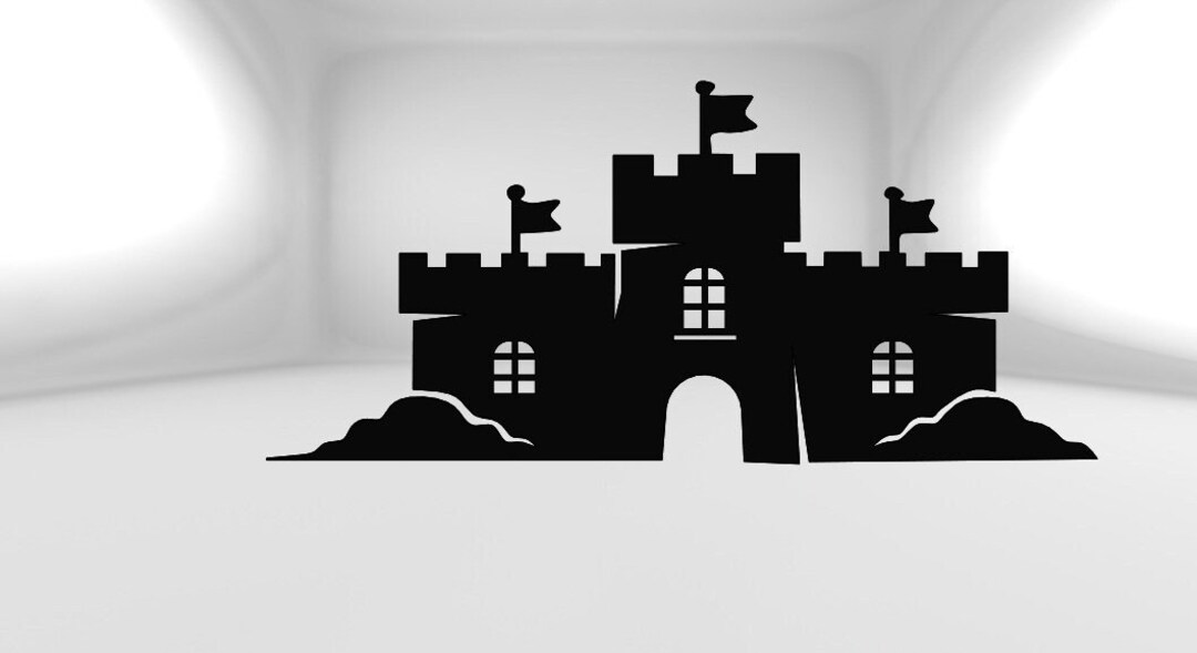 Castle Dxf Svg Png Files Castle Svg Laser Cut Castle - Etsy