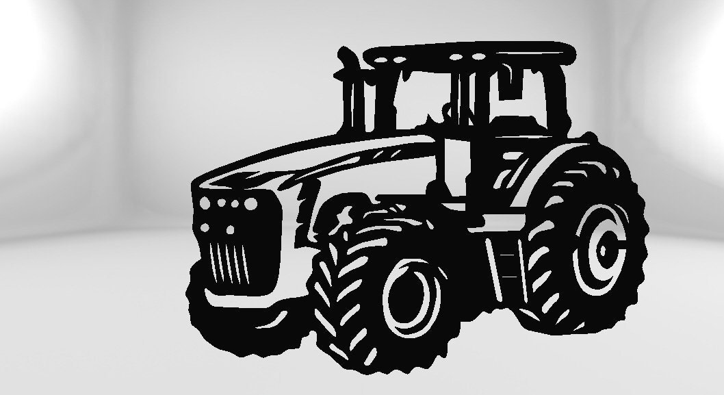 Tractor Svg Dxf Png Files Tractor Dxf Laser Cut Dxf - Etsy Canada
