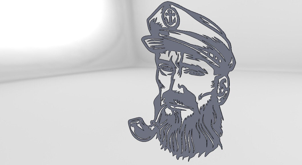 Sailor Dxf Svg Png Files Sailor Svg Sailor Laser Cut - Etsy