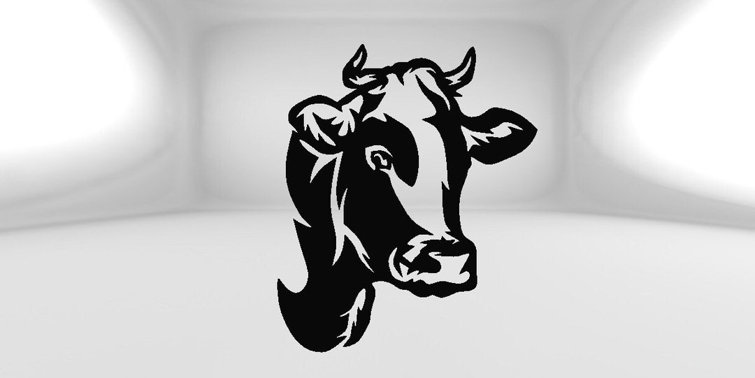 Kuh SVG Dxf Png Dateien Laser Cut Kuh Bauernhof Kühe - Etsy Österreich