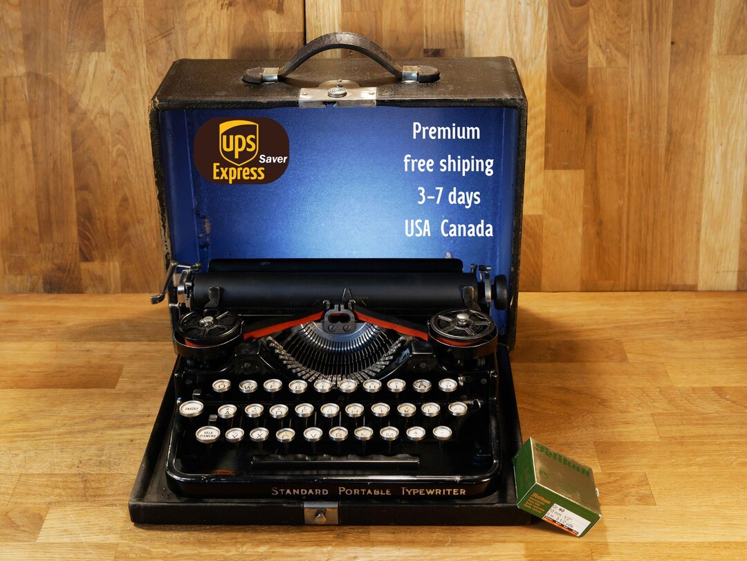 Underwood 3 Bank Typewriter Rare 1930s Typewriter With Case Working ...