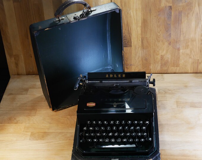 Adler Favorit 2 Typewriter, Rare Model Typewriter, Work Adler Favorit ...
