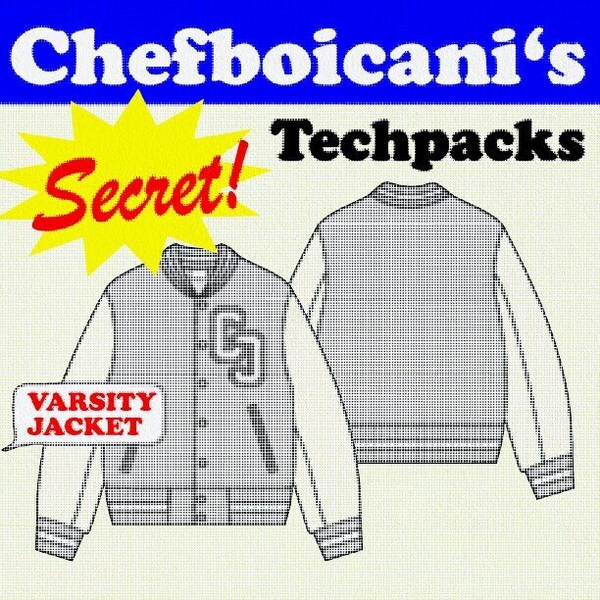 Varsity Jacket Pattern - Etsy