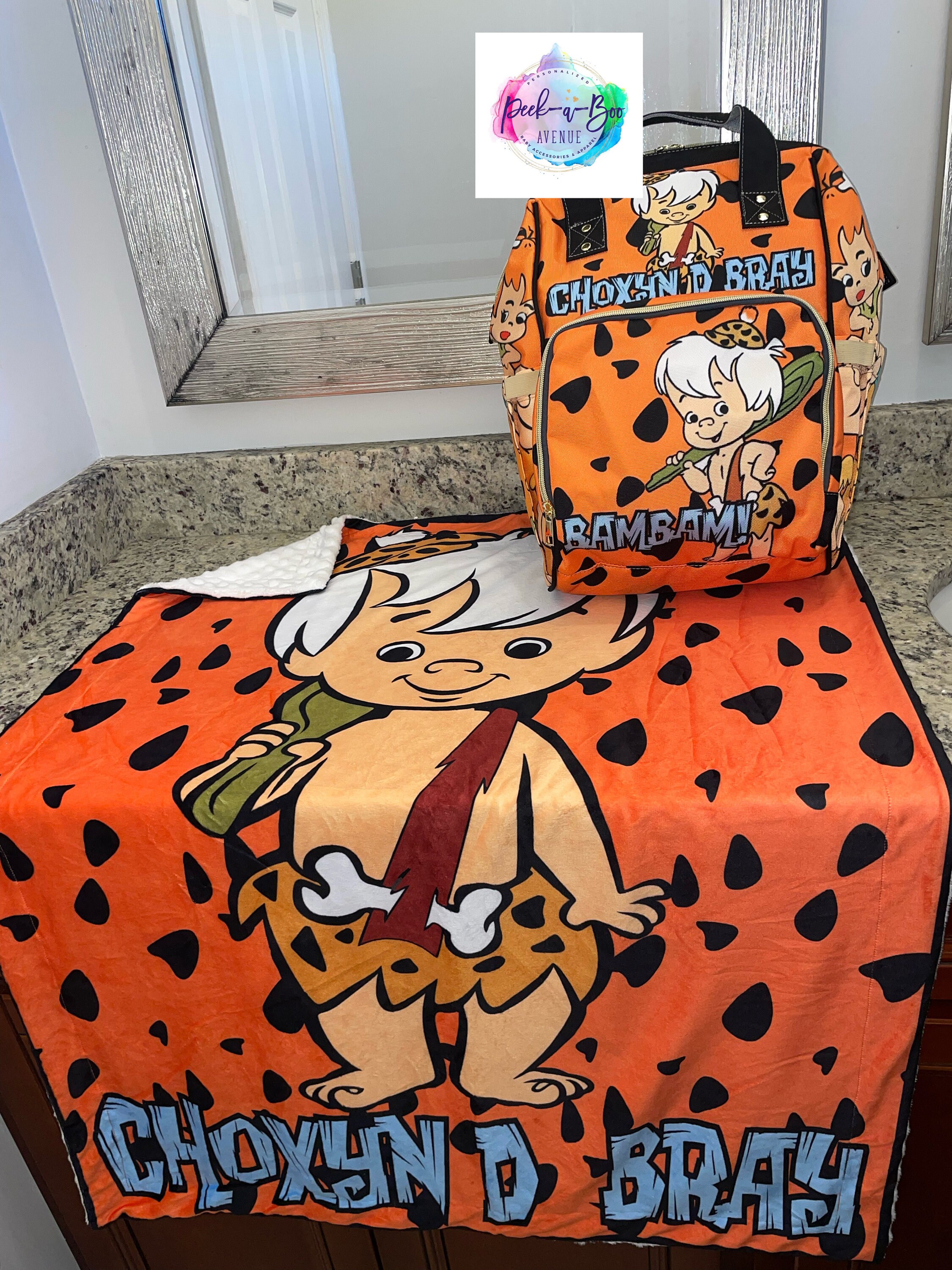 Bam Bam Flintstones Bag - Etsy