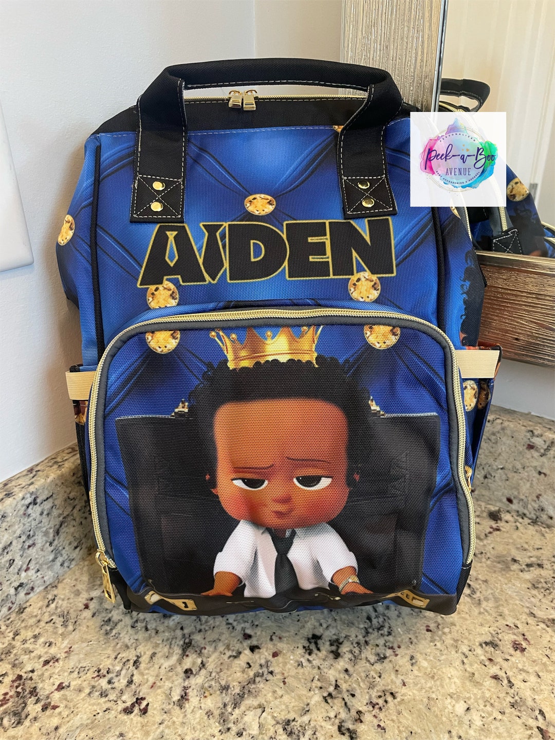 Boy Boss Baby Bag - Etsy
