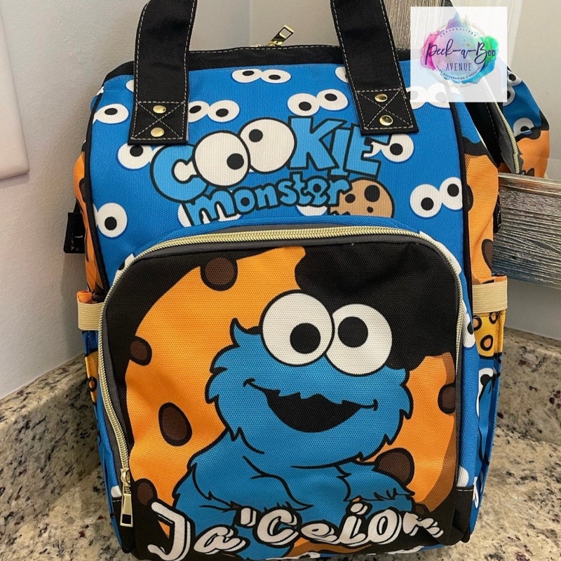 Cookie Monster Bags - Etsy