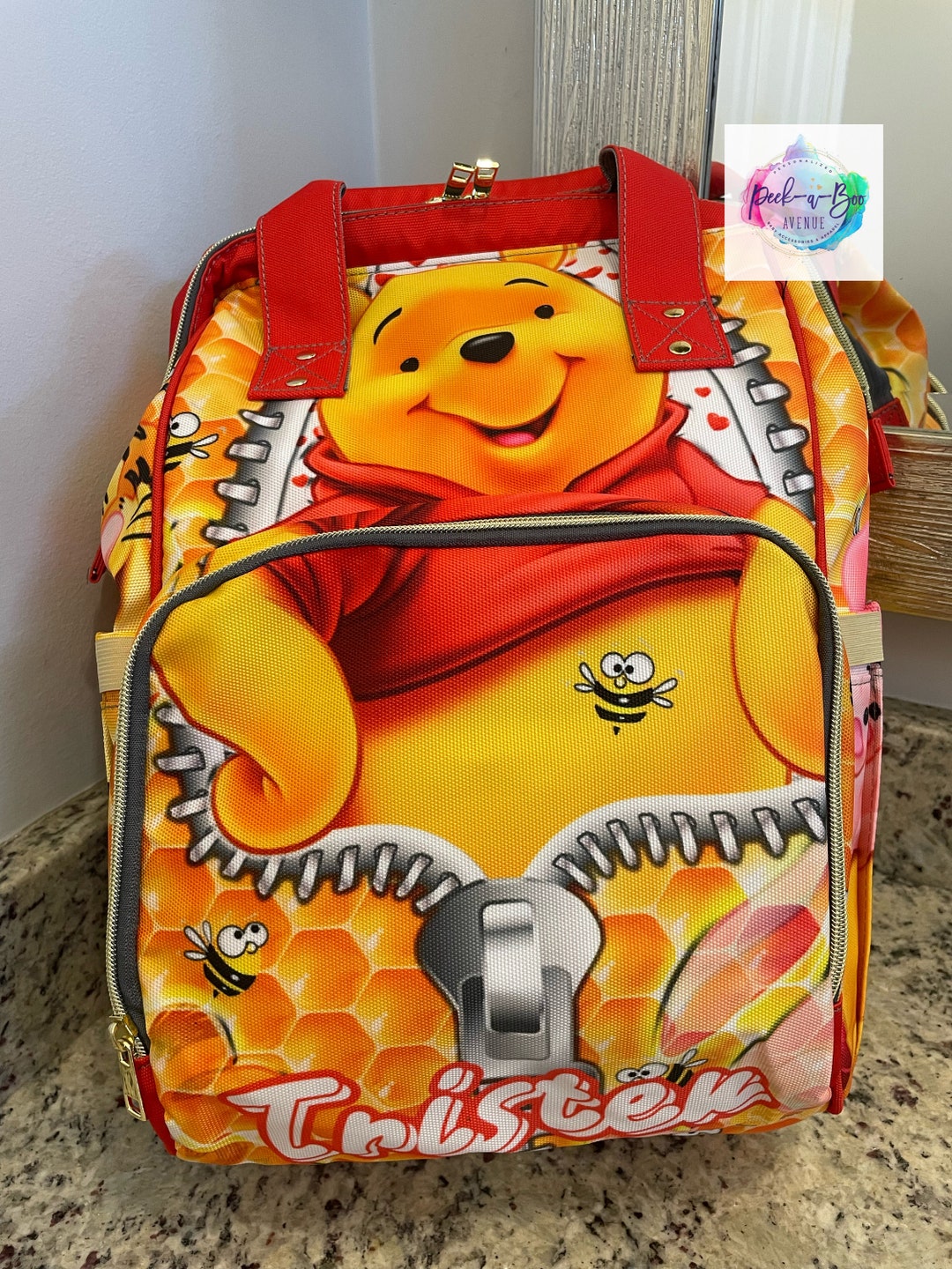 Winnie the Pooh Bag - Etsy