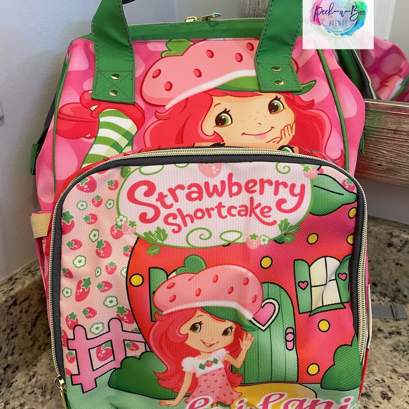 Strawberry Backpack for Kids - Etsy