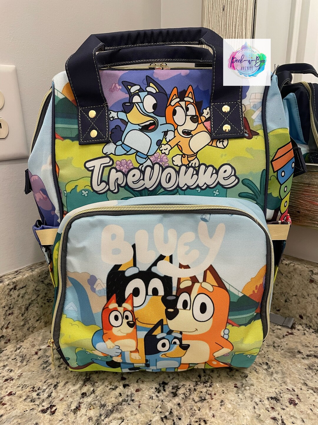 Bluey BAG&BLANKET - Etsy