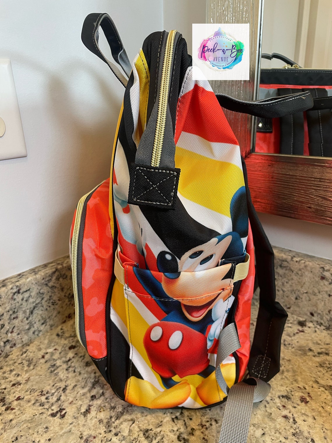 Mickey Mouse Bag - Etsy