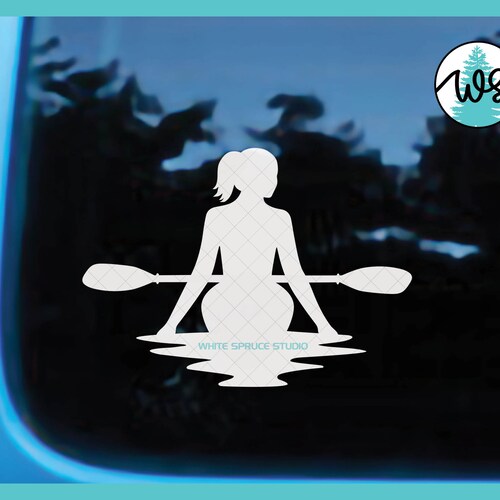 Kayak Vinyl Decal Sticker - Etsy