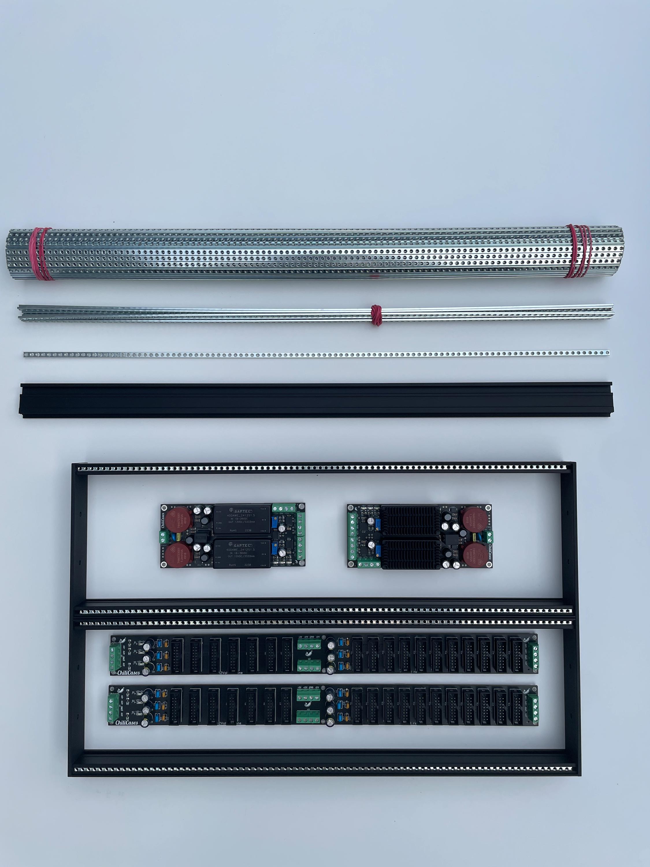 Eurorack 104HP Threaded Strip Insert, M3 Full Lenght 528.5mm - Etsy