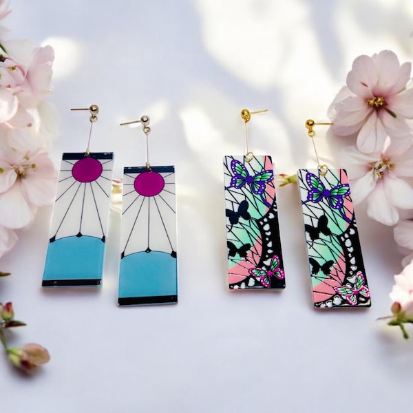 Anime Earrings - Etsy