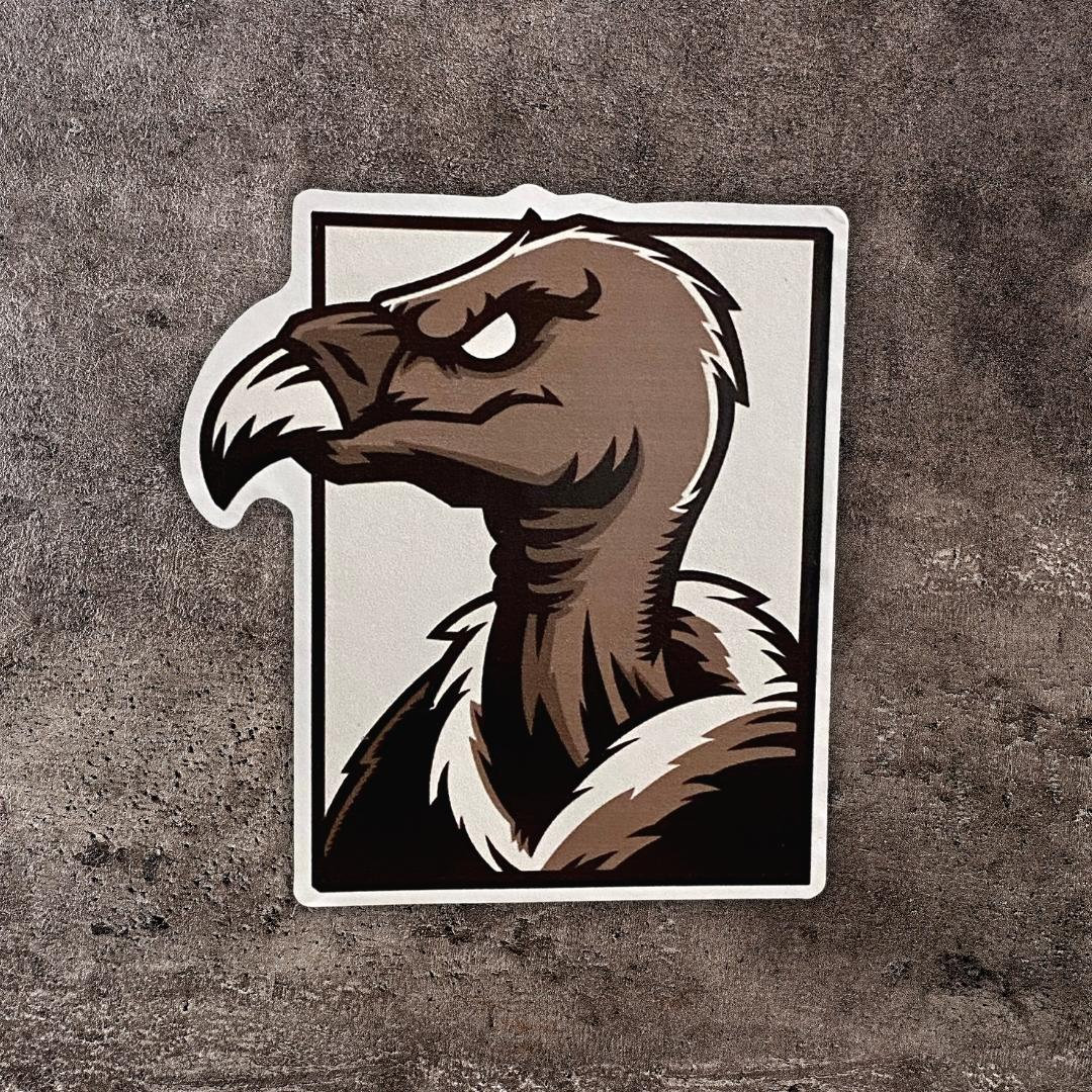 Vulture Sticker, Vulture Vinyl Sticker, Waterproof Stickers - Etsy