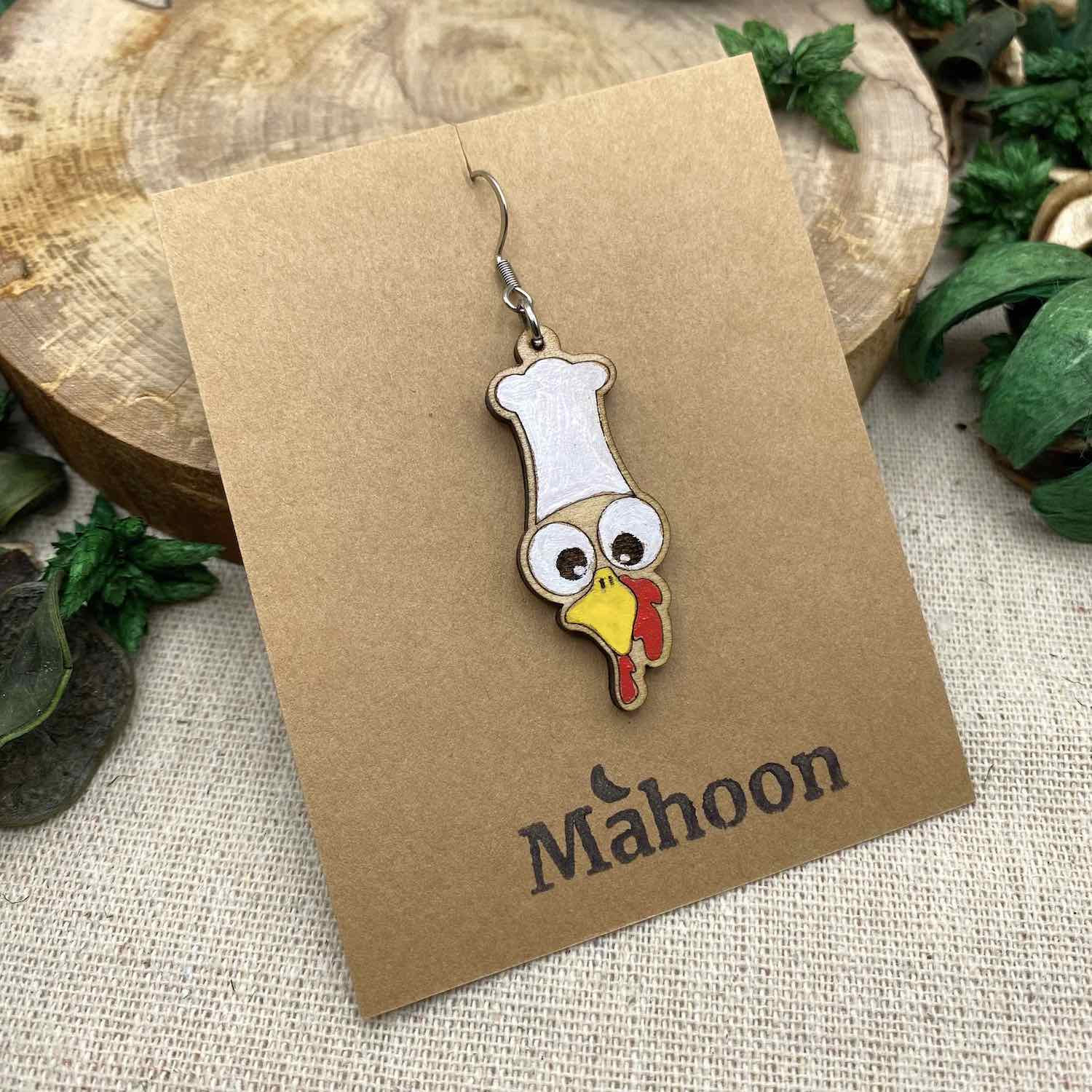Thanksgiving Turkey Earrings Dangle for Women Girls Teens - Etsy