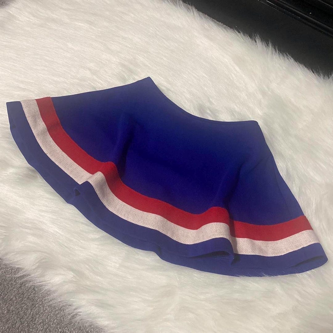 Vintage Mini Cheerleader Skirt - Etsy