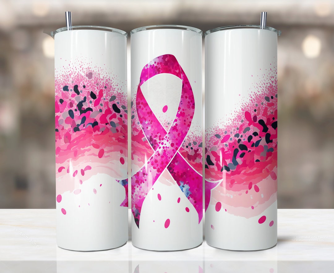 Cancer Awareness Tumbler Designs ,20oz Skinny Tumbler Sublimation ...
