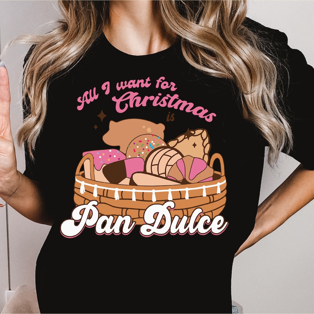 Christmas Pan Dulce PNG, Mexican Christmas, All I Want for Christmas is ...