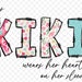 This KIKI Wears Her Heart on Her Sleeve, Valentines Png, Add Your Own ...