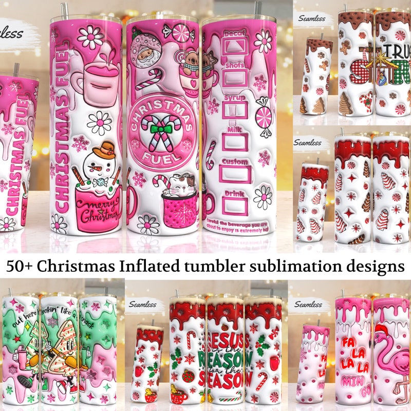 Tumbler Template 3d - Etsy