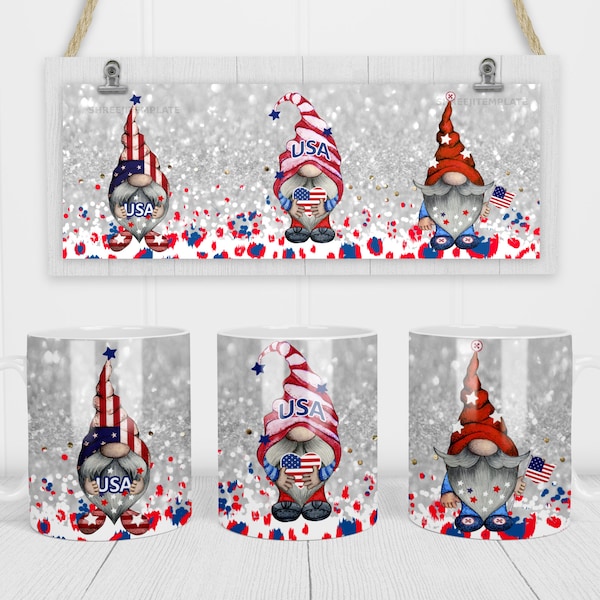 Patriotic Gnome - Etsy