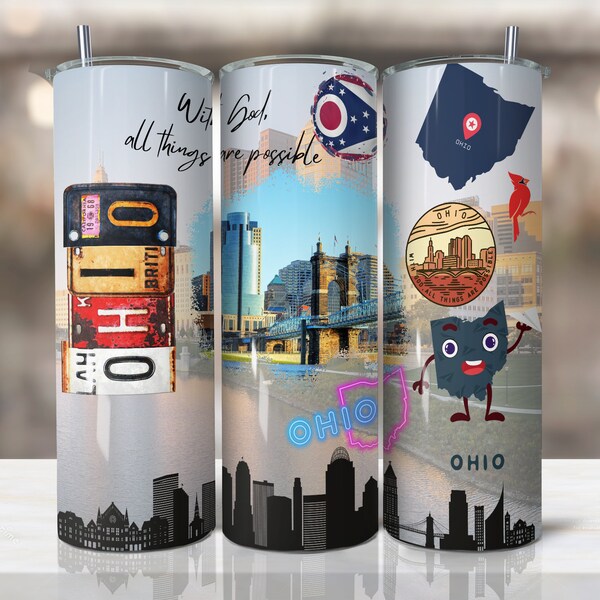 Ohio State Tumbler Sublimation - Etsy
