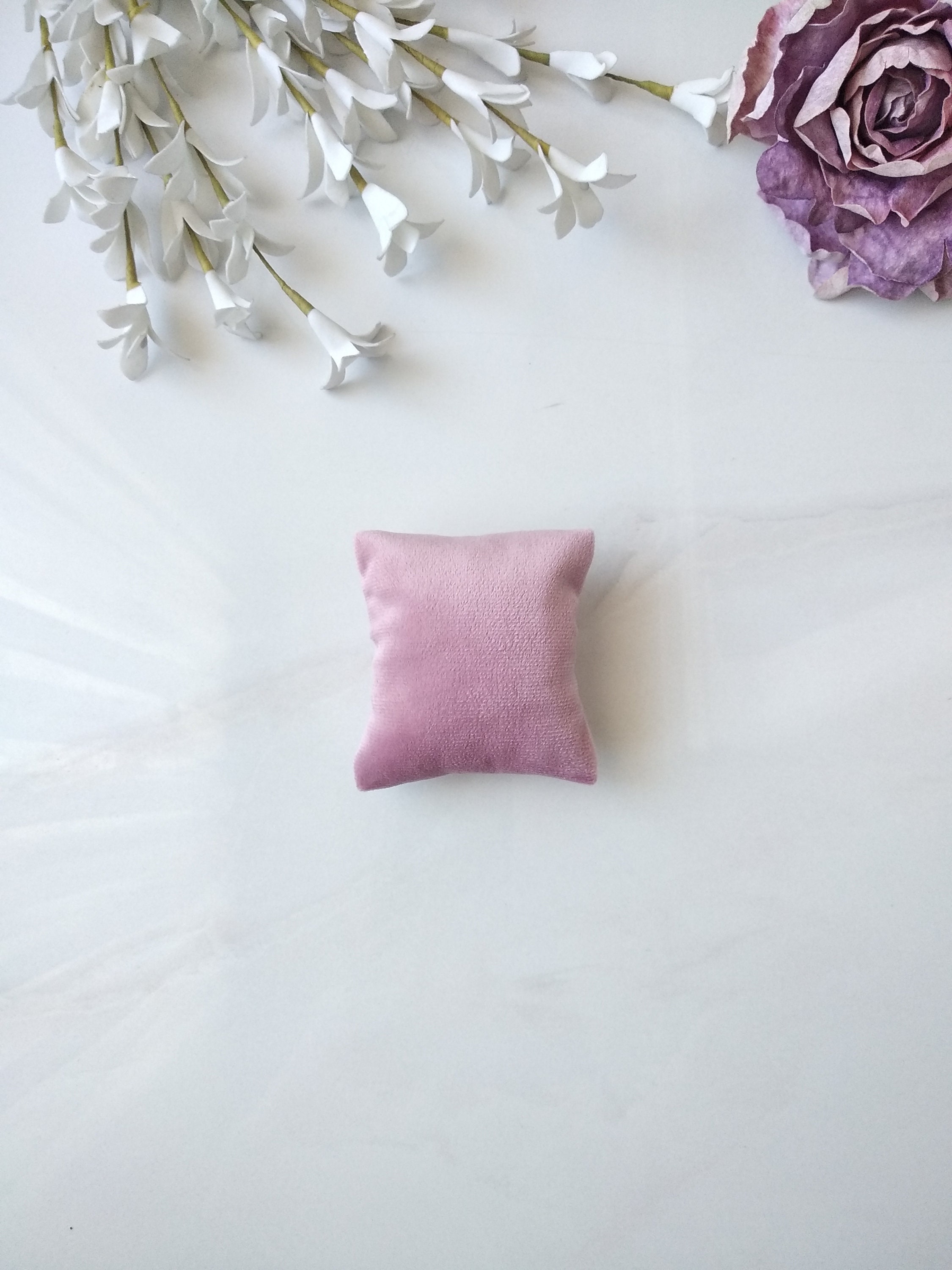 Pink Velvet Watch Pillow Watch Box Pillows Bracelets Pillow - Etsy
