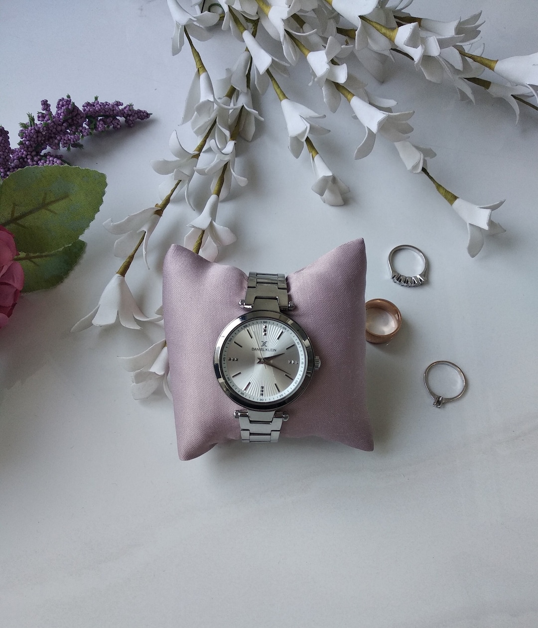 Satin Watch Pillow, Watch Box Pillow, Watch Storage, Watch Holder ...